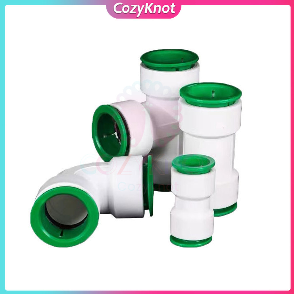 CKT PPR Quick Connector Hot/Cold Water Pipe PE Fittings 1/2''(20mm)' 3/4''(25mm) | Shopee Malaysia