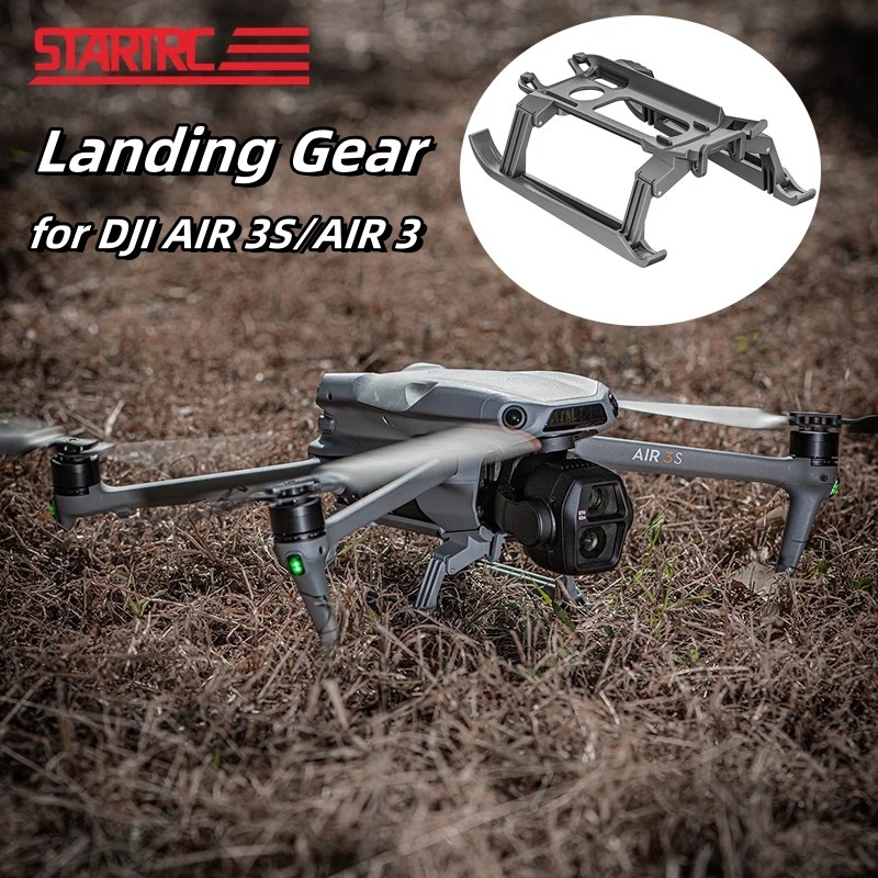STARTRC Landing Gear For DJI Air 3S/Air 3 Drone Folding Heighten ...