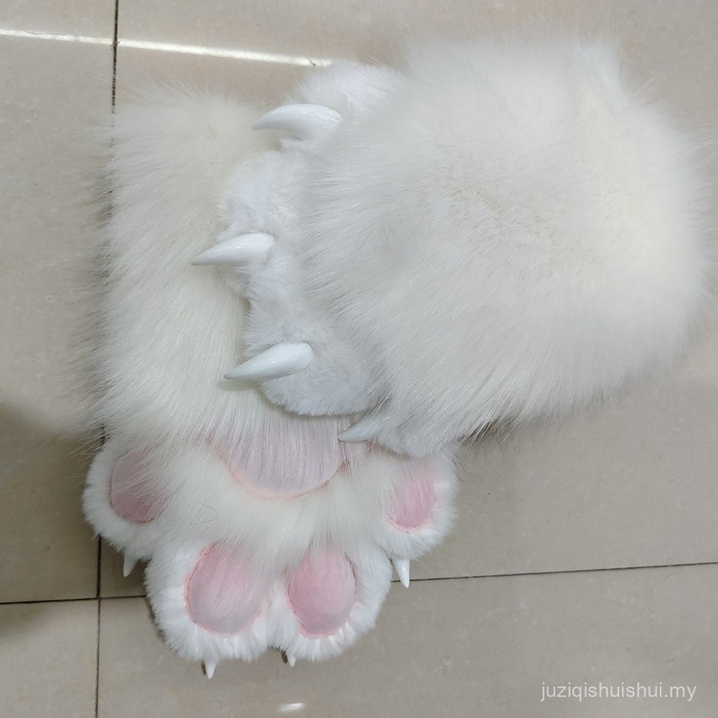 Animal Claw Animal Dress fursuit Colorful Gloves cos Claw K-Tie Fur ...