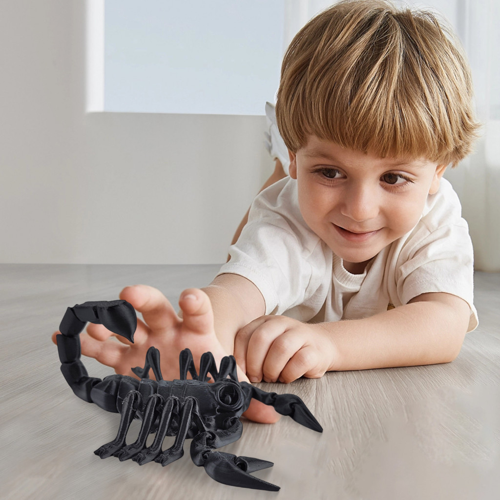 {downey} Simulation Scorpion Toy 3d Printed Scorpion Articulated ...