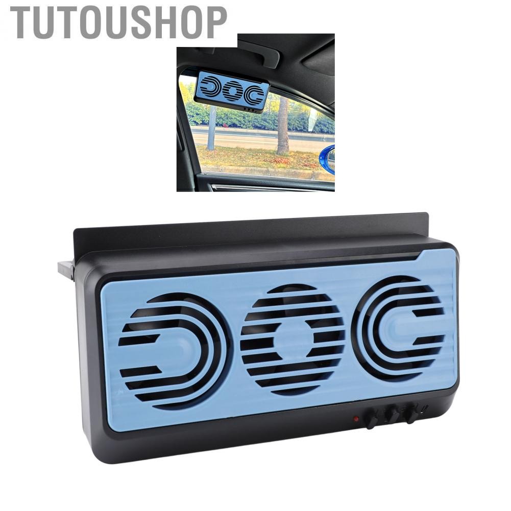 Tutoushop JY Solar Car Cooling Device Exhaust Fan Air Circulation ...