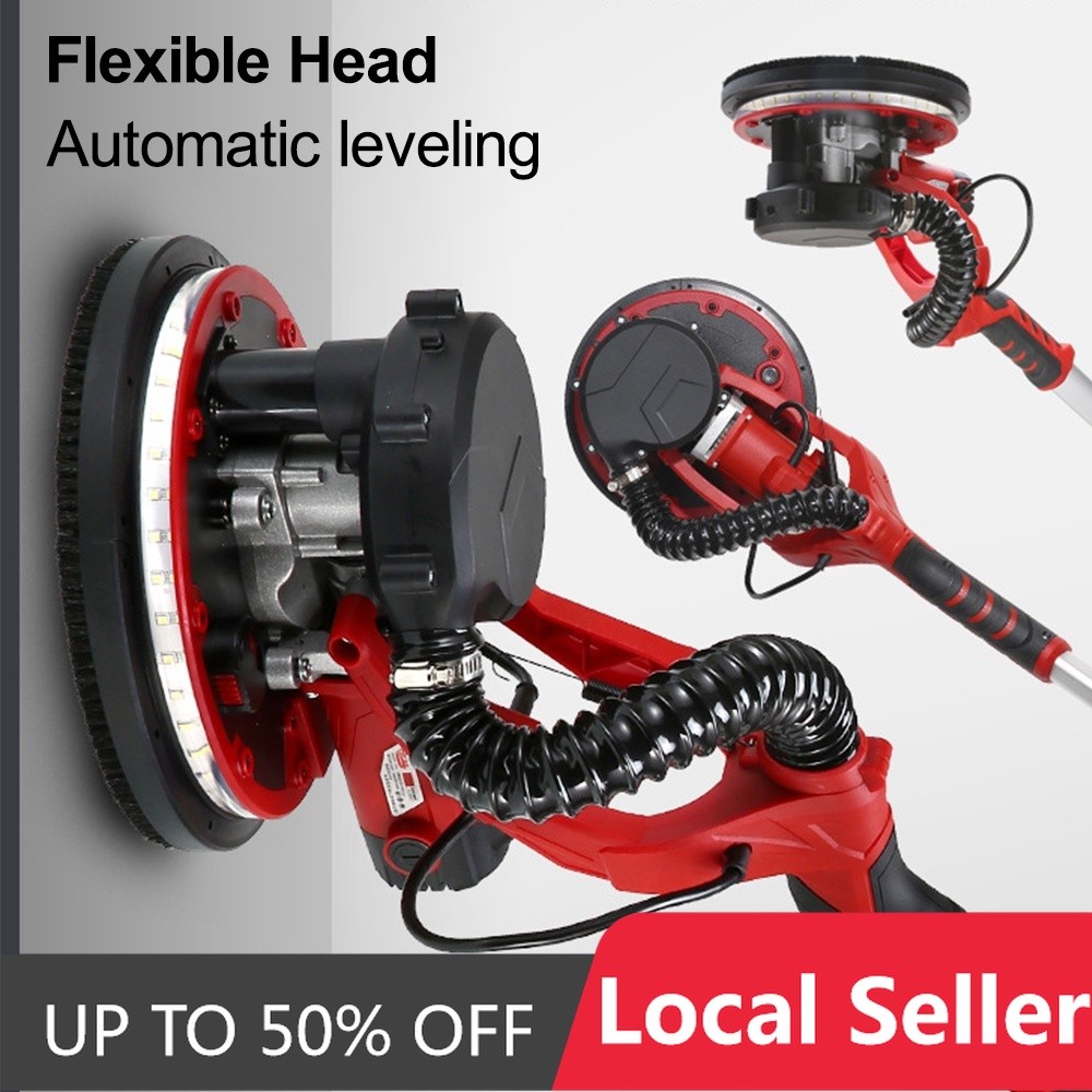 220V Electric Drywall Sander 3000R/min Variable Speed With Automatic ...