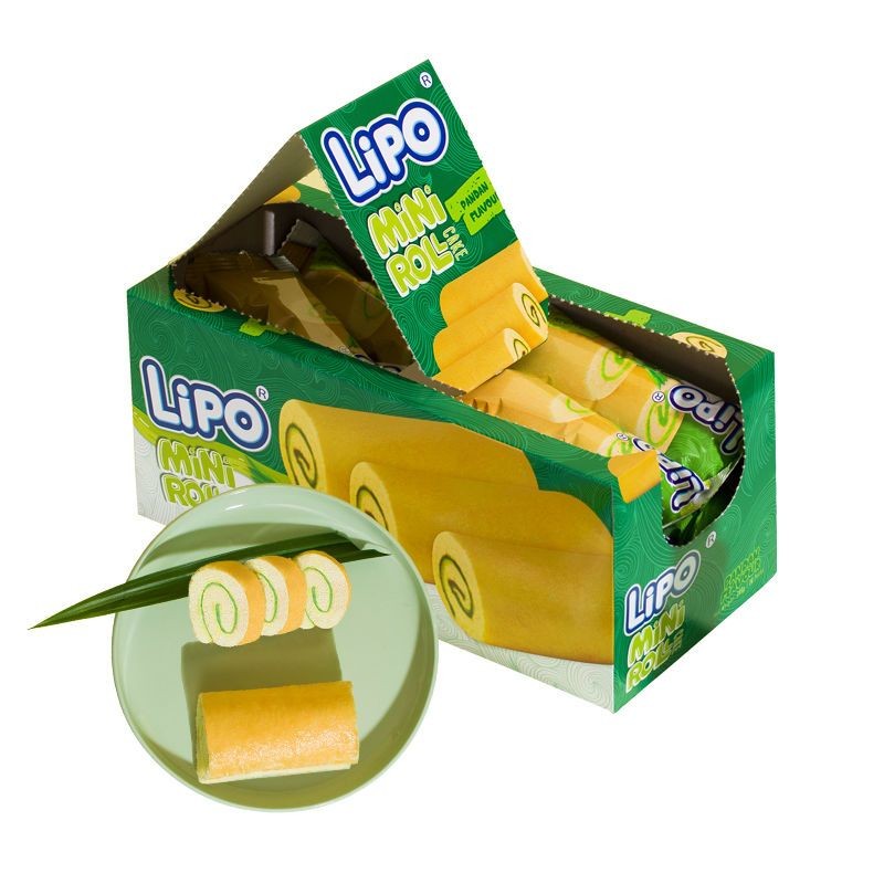 Xupai [Official Direct Sales] Vietnam imported Lipo mini cake roll 288g ...