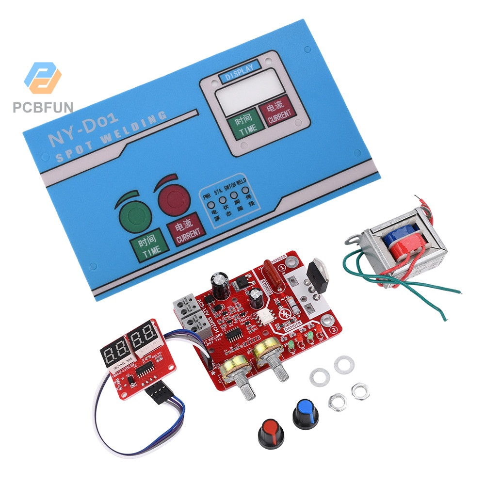 Pcbfun Ny-d01 Spot Welder Control Board Adjusts Time And Current ...