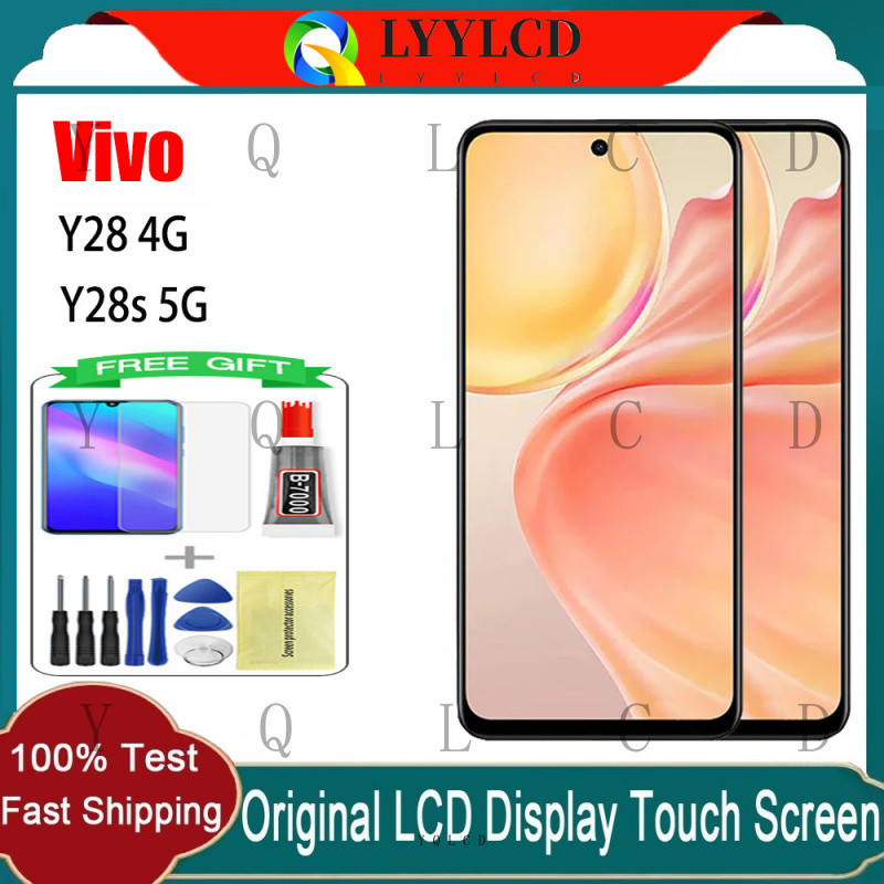 Original Vivo Y28 4G Y28s 5G LCD Display Touch Screen Replacement | Shopee Malaysia