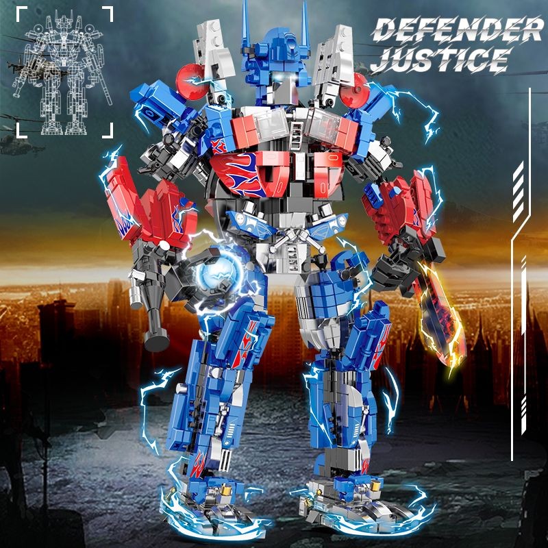 Optimus Prime Transformers Bumblebee Mecha Assembled Educational Toy ...