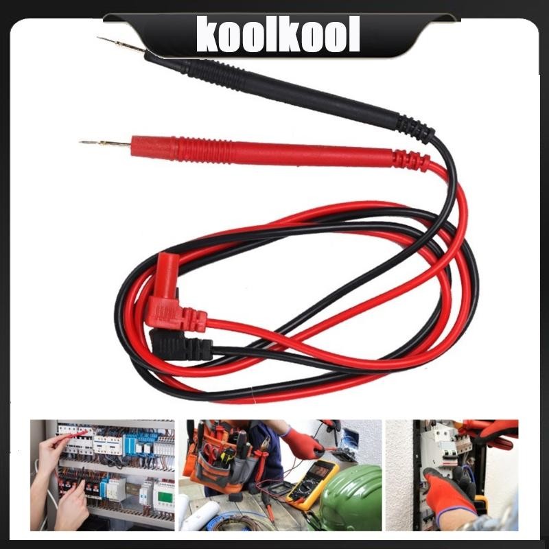 Kool 1000V 20A 10A Digital Multimeter Sample Test Leads Pin Needle Tip ...
