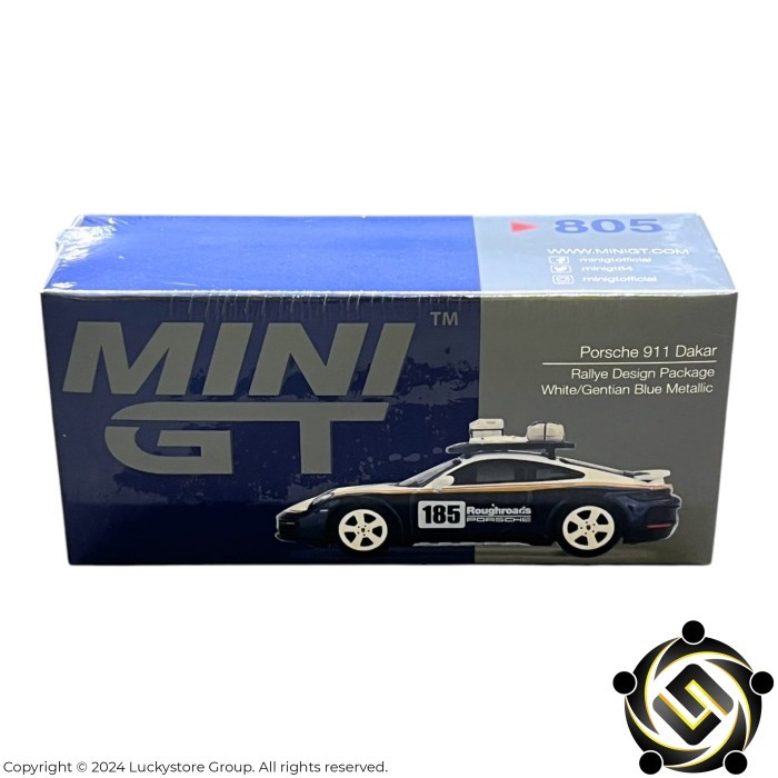 Mini GT MINIGT 805 Porsche 911 Dakar Rallye Design Package White ...