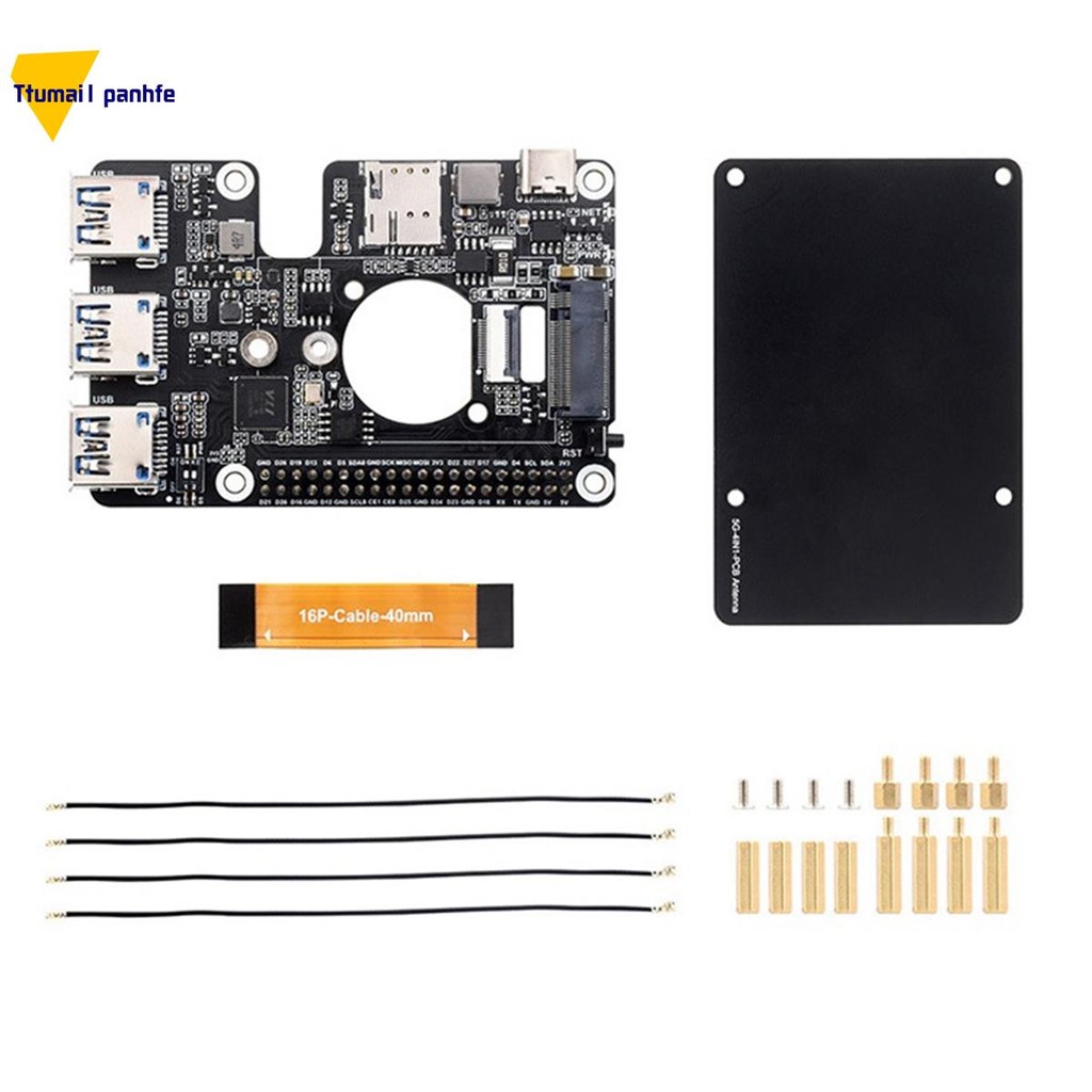 Adapter Board for 5 PCIe to M.2 4G/5G and USB 3.2 Adapter Board with 5G ...