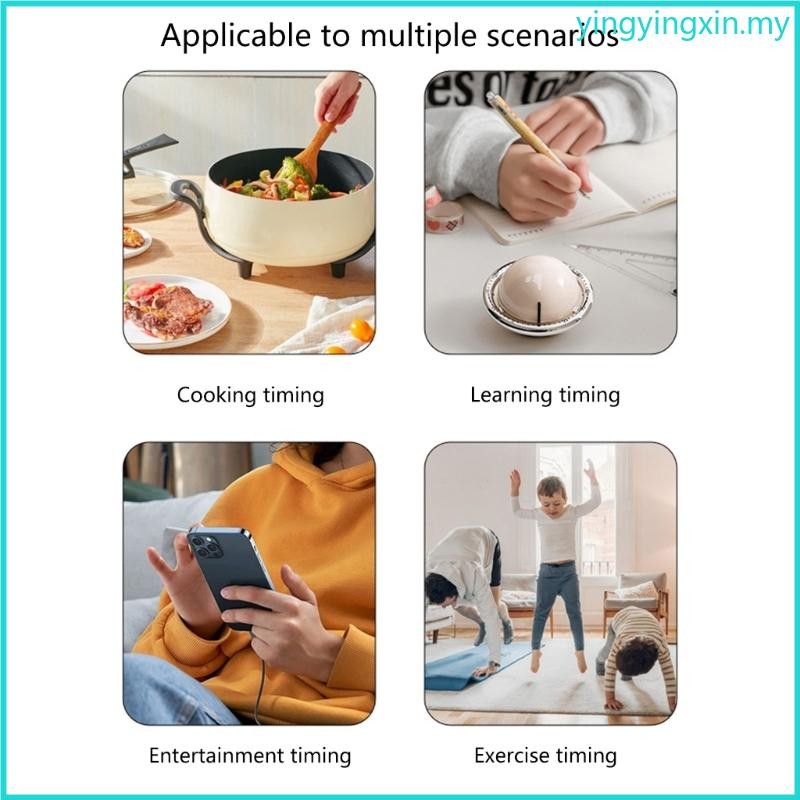 YIN Adjustable Magnetic Mechanical Timer Kitchen Countdown Timer For ...