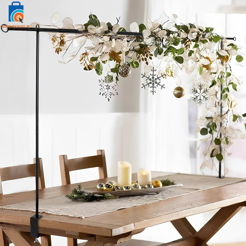 Adjustable Table Arch Hanging Metal Over The Table Rod Stand Easy to ...
