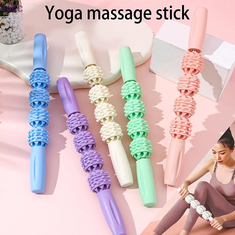VAEC 1pc Rollerball Muscles Massage Stick Relaxation Yoga Fitness Wolf ...