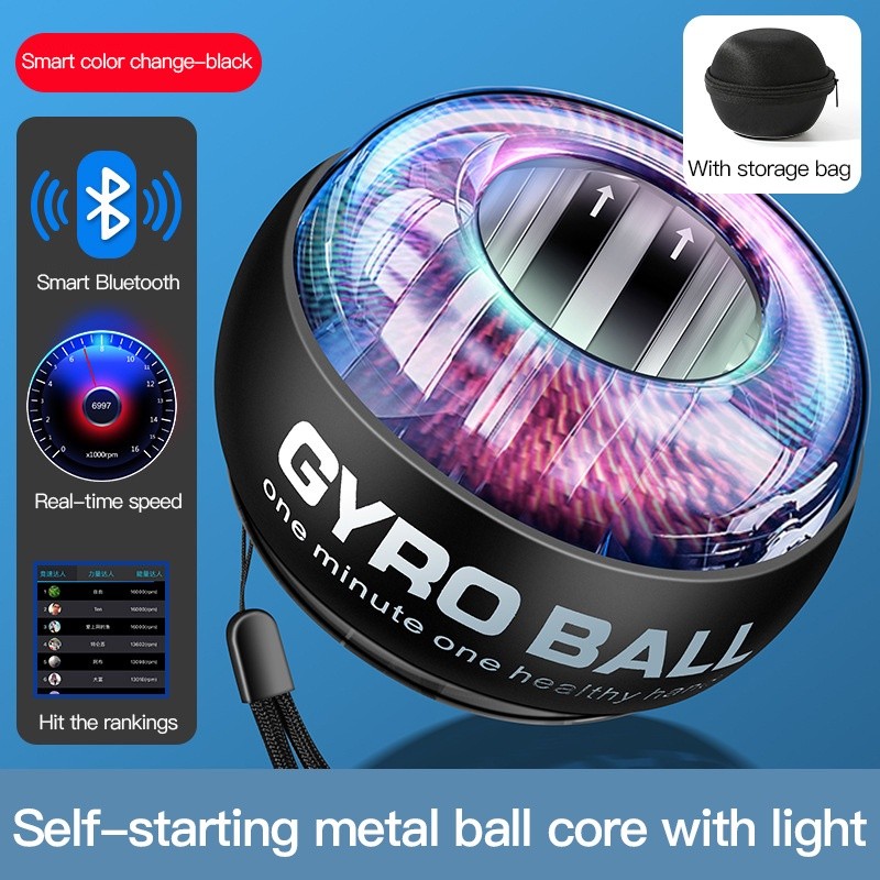 Wrist Ball Self-starting Gyroscope Powerball Gyro Power Hand Ball ...