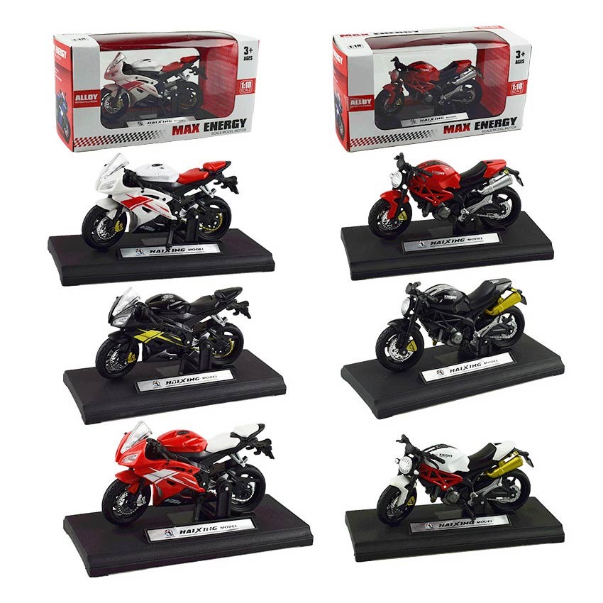 Yamaha Factory Racing Yamaha Ducati Miniature Racing Motorcycle 1:18 ...