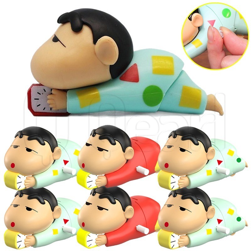 Crayon Shin Chan Clockwork Toy - Anime Figure Desktop Decoration ...