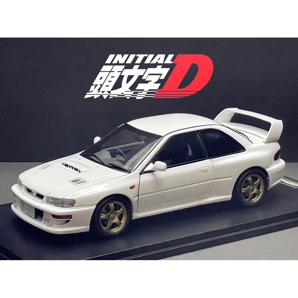 [Sale] 1/18 Initial D Autoart Subaru Impreza 22B Sti GC8 Comic Comic ...