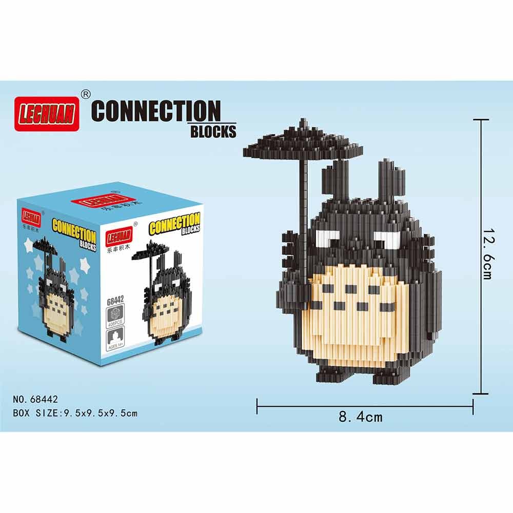 My Neighbor Totoro 3D Puzzle Micro Building Blocks DIY Toy | Shopee ...