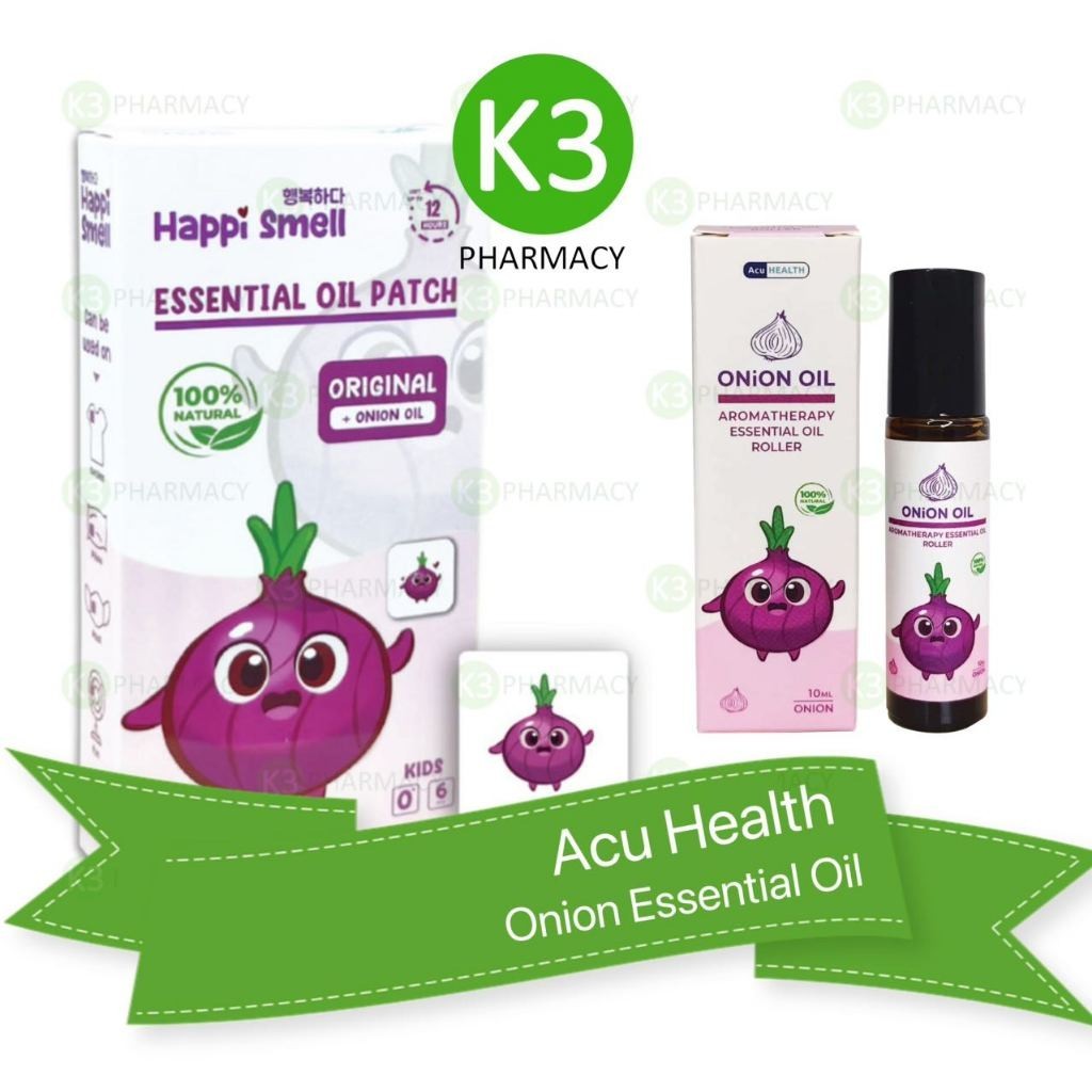 AcuHealth Happi Smell Onion Essential Oil | Shopee Malaysia