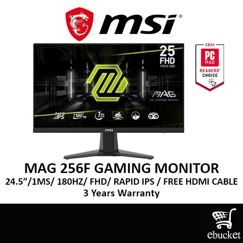 MSI MAG 256F ( MAG256F ) 24.5" / MAG 275F ( MAG275F ) 27" / MAG 275QF ...