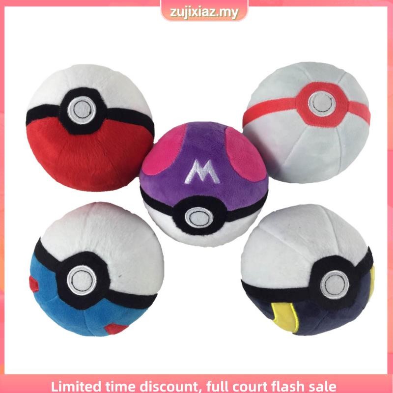 12cm Pokemon Anime Figure Poke Ball Great Ball Master Ball Ultra Ball ...