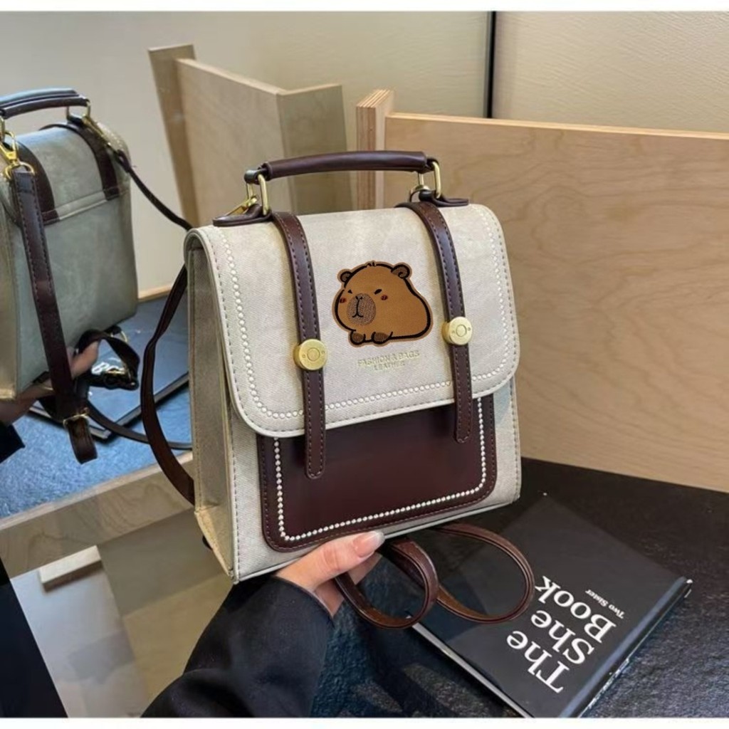 Cute Denim Shop Travel Fashionable Female 5.52025 Backpack Cross-body ...