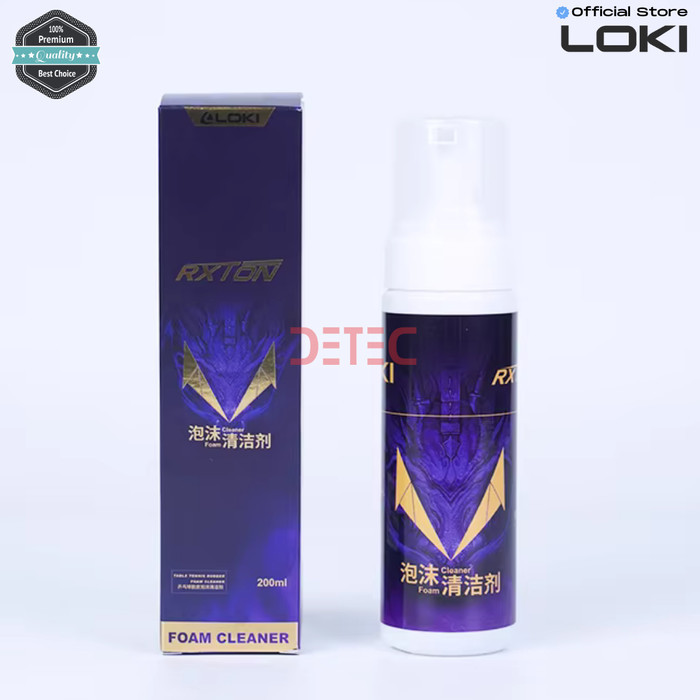 LOKI Rubber Cleaner Foam 200 ML ping pong - Table tennis Cleaner ...