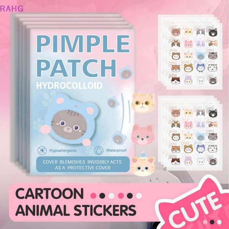RAHG 600pcs Cartoon Animal Shaped Acne Patches Skincare Stickers Makeup ...