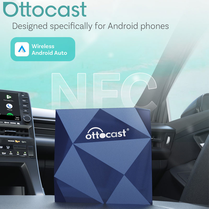 OTTOCAST A2Air Wireless Android Auto Adapter Wired To Wireless USB ...