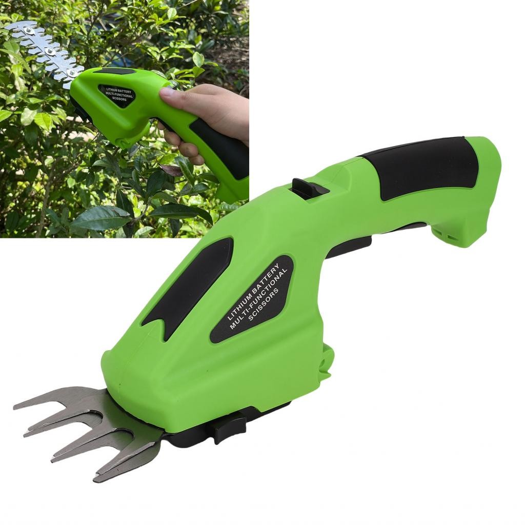 Electric Grass Shears Ergonomic Cordless Hedge Trimmer 2 in 1 for Garden | Shopee Malaysia