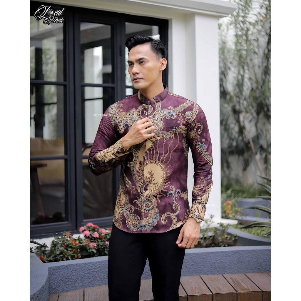 MENSBATIK - Sulurbrama koko - men's batik - koko batik - slimfit batik ...