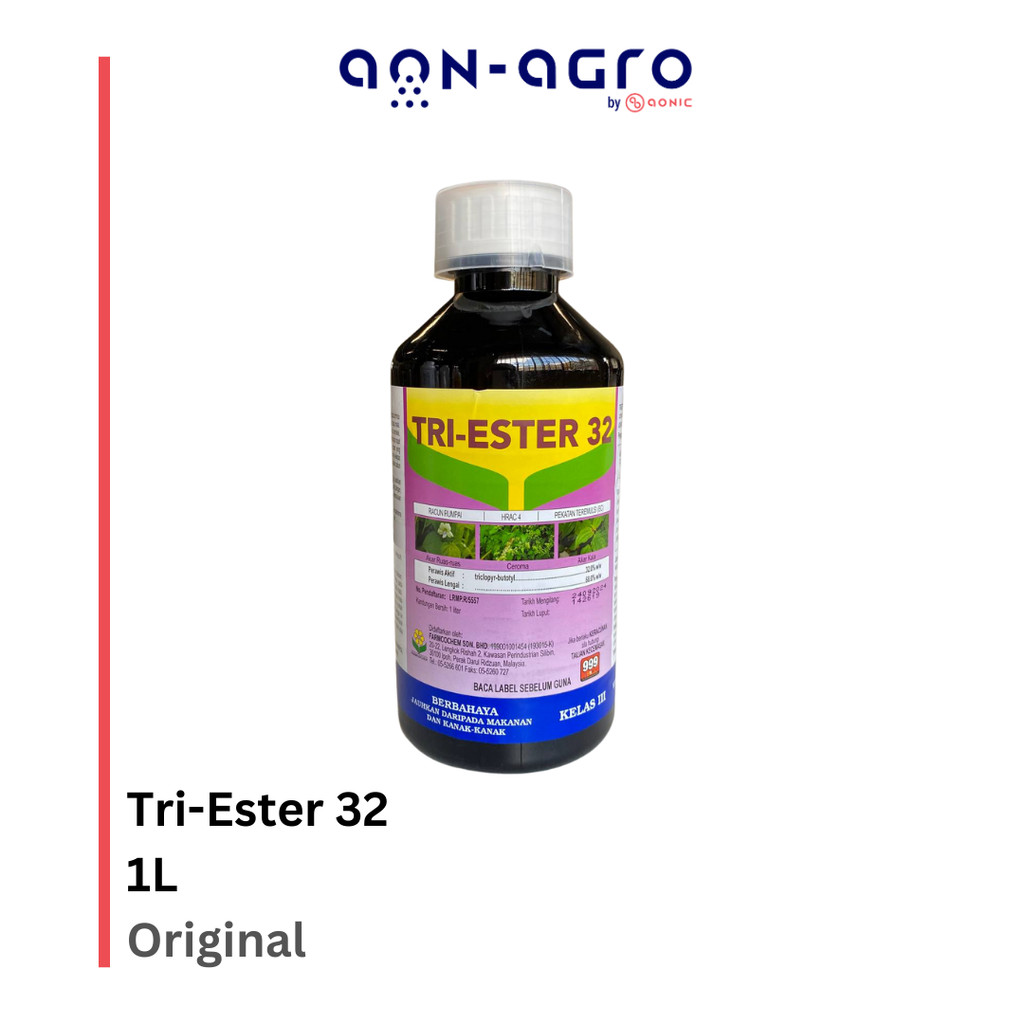 Tri-Ester 32 1L Triclopyr Butotyl 32% Racun rumpai Herbicide Senduduk ...