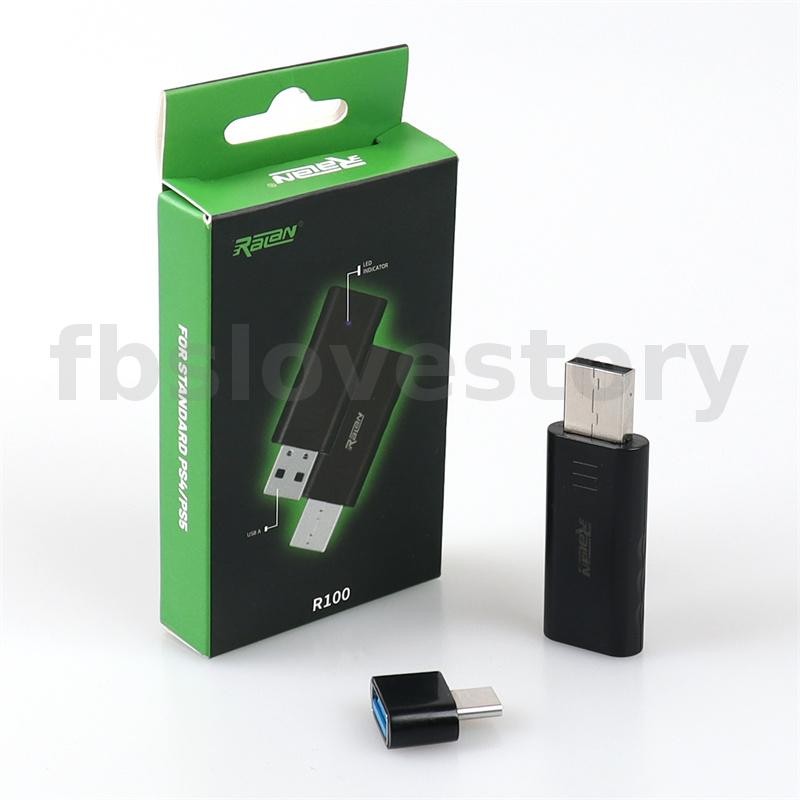 RALAN bluetooth Adapter PS4/PS5 Gamepad to Computer Receiver Suitable for Switch/PC/TV Box ...