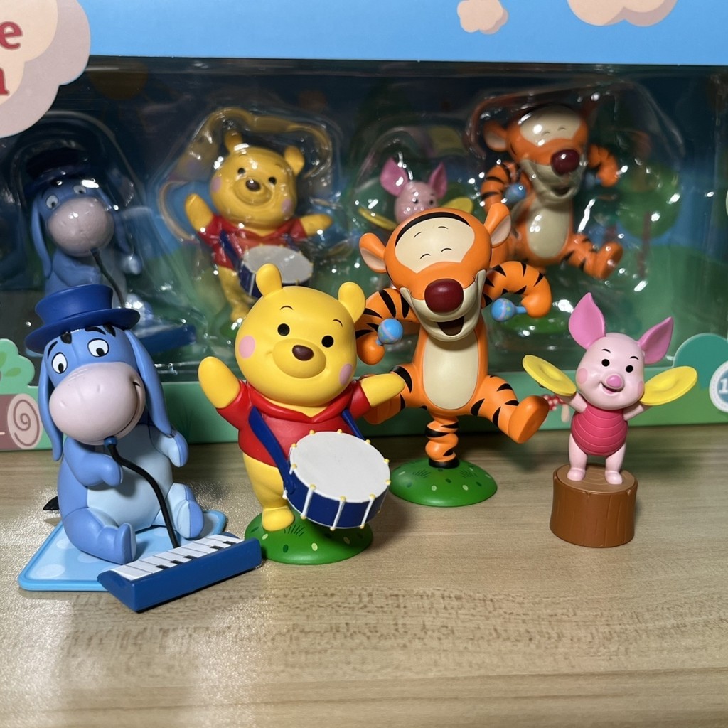 Winnie the Pooh Party Tigger Il Donkey Doll Cute Desktop Decoration ...
