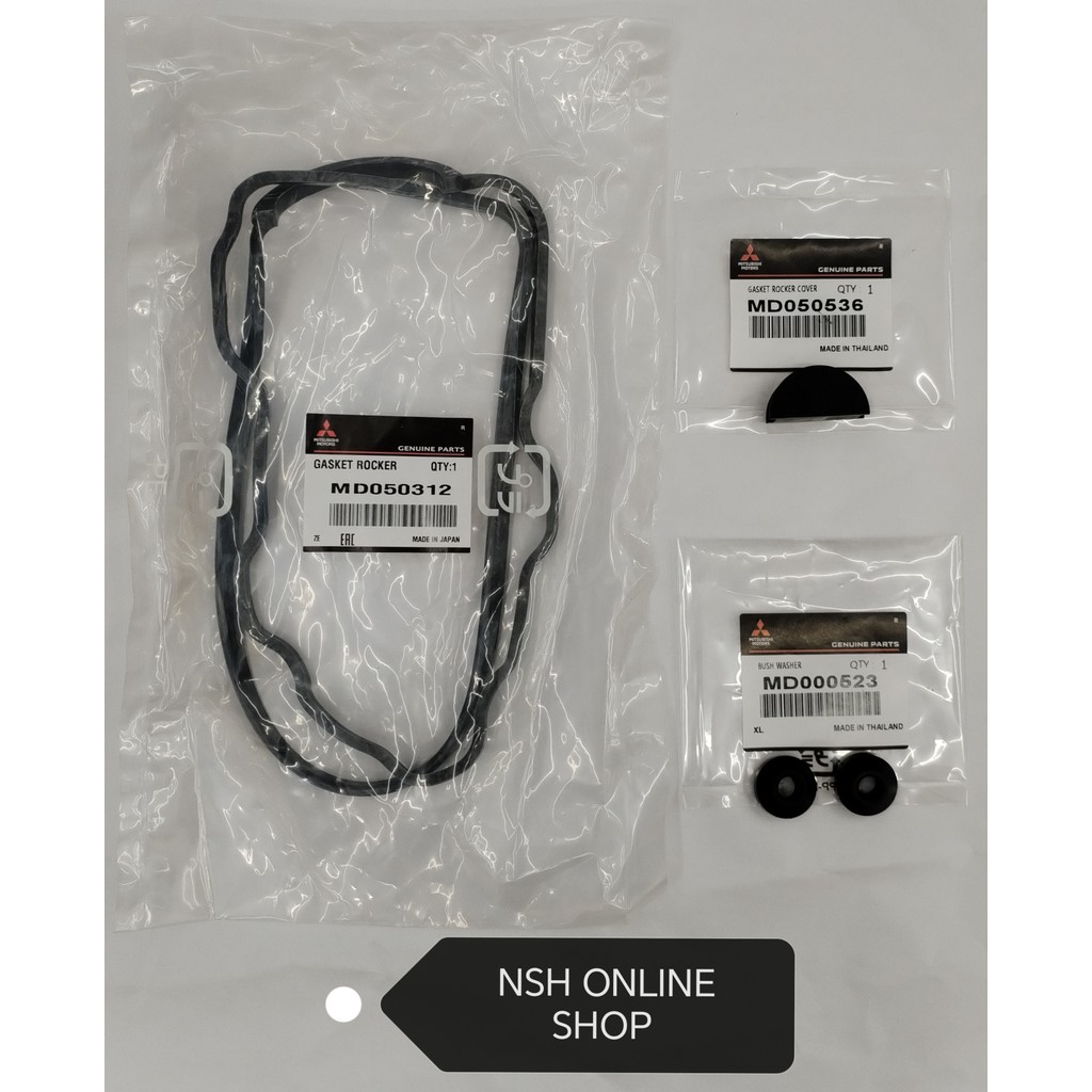 Valve Cover Gasket with Half Moon Seal & Valve Cover Bush (OEM) for ...