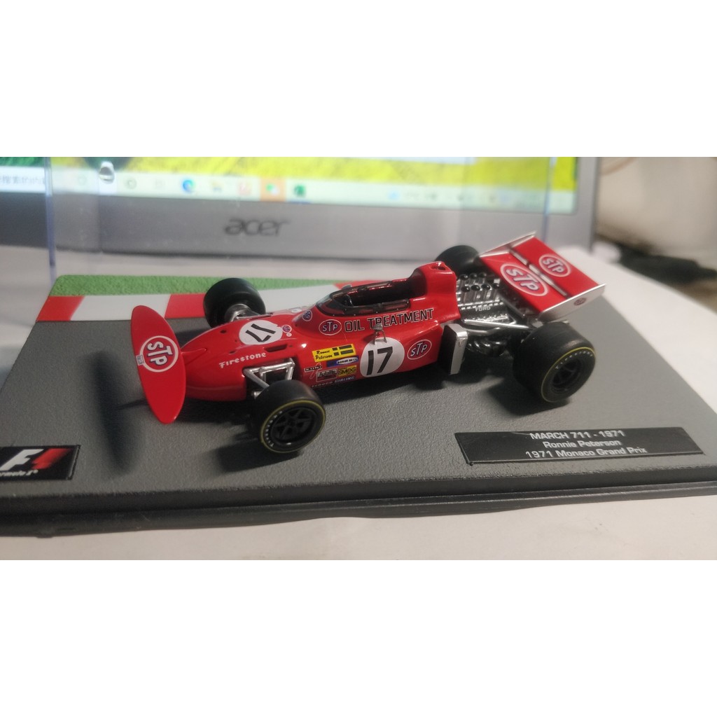 [Ready Stock] March 711 F1 Racing Car, 70s Wild Era F1, Unicorn Bionic ...