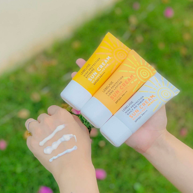 Lebelage Sun Cream SPF 50+ PA+++ 30ml KOREA | Shopee Malaysia