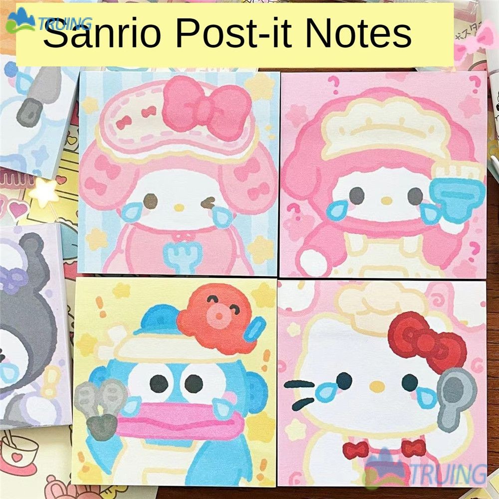 Exam Record Paper Boost Productivity Sanrio Collection Sanrio Sticky ...