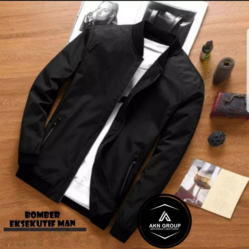 (JJ)Bomber MAN JACKET || Executive BOMBER MAN || Men's Plain BOMBER ...