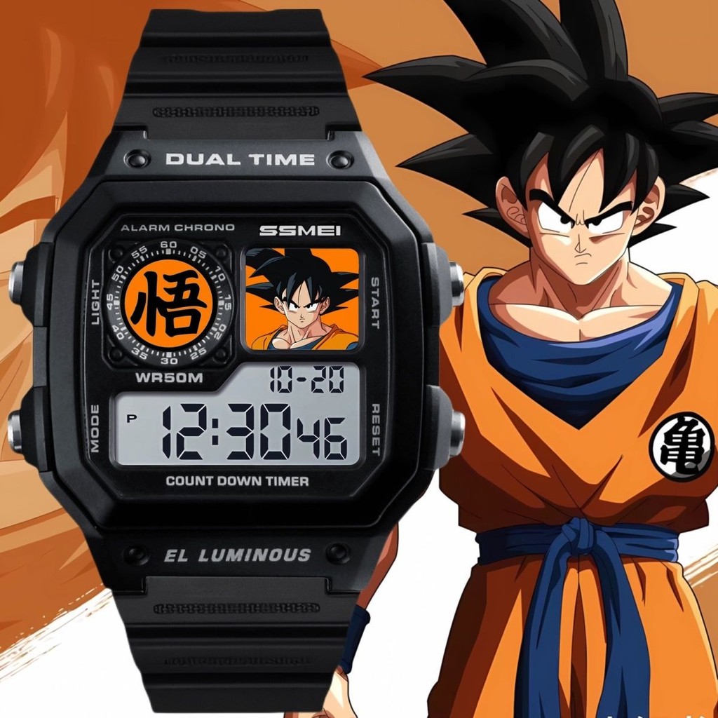 Dragon Ball Goku Watch Game Anime Two-Dimensional Small Square ...