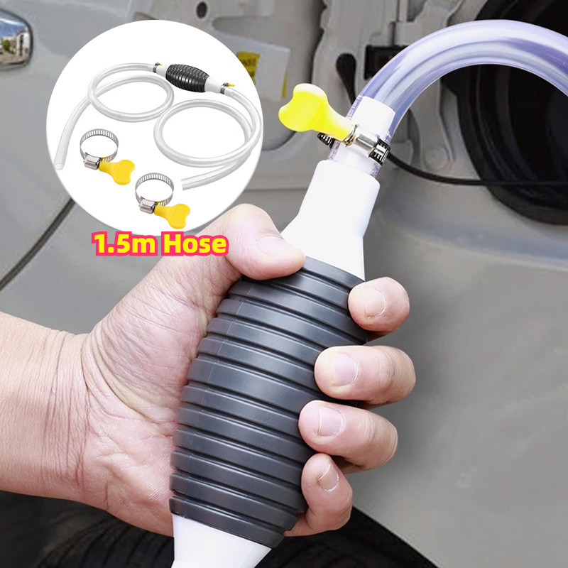 Manual Fuel Pump Liquid Pump Tank Sucker Oil Transfer Petrol Diesel ...