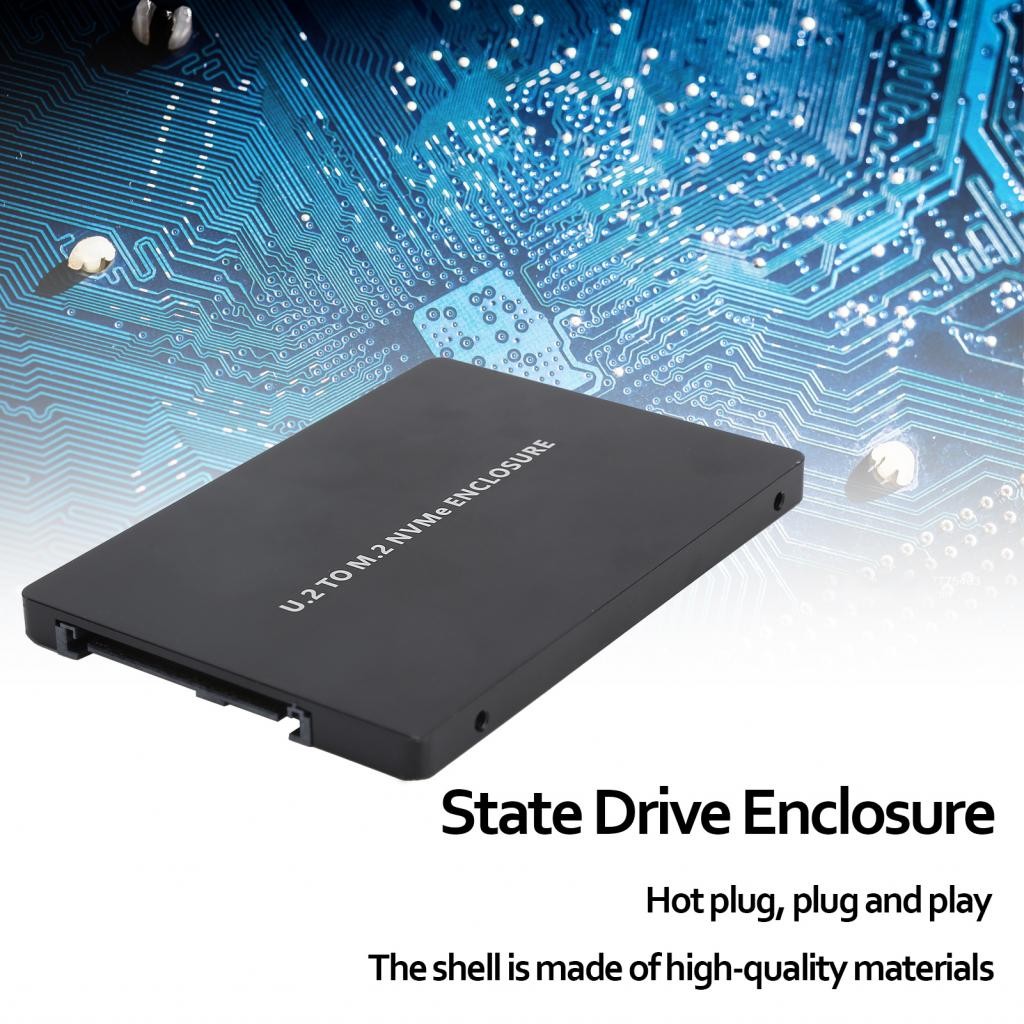 Honglai8 PCIE3.0 NVME M-key M.2 To U 2 Adapter SFF8639 All Aluminum U2 Hard Disk Box SS | Shopee ...