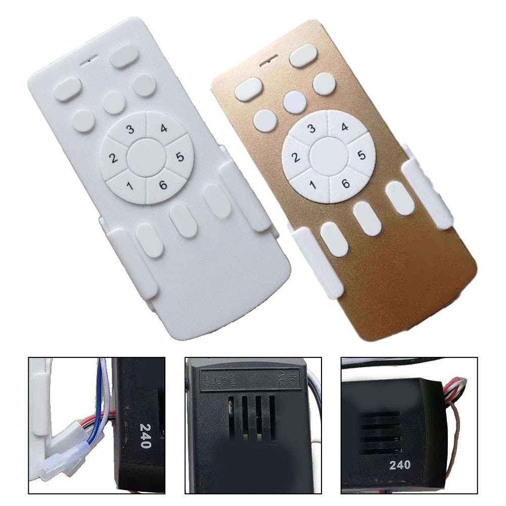 IN STOCK| Ceiling Fan Remote Control 6Speed Adjustable Frequency Remote ...