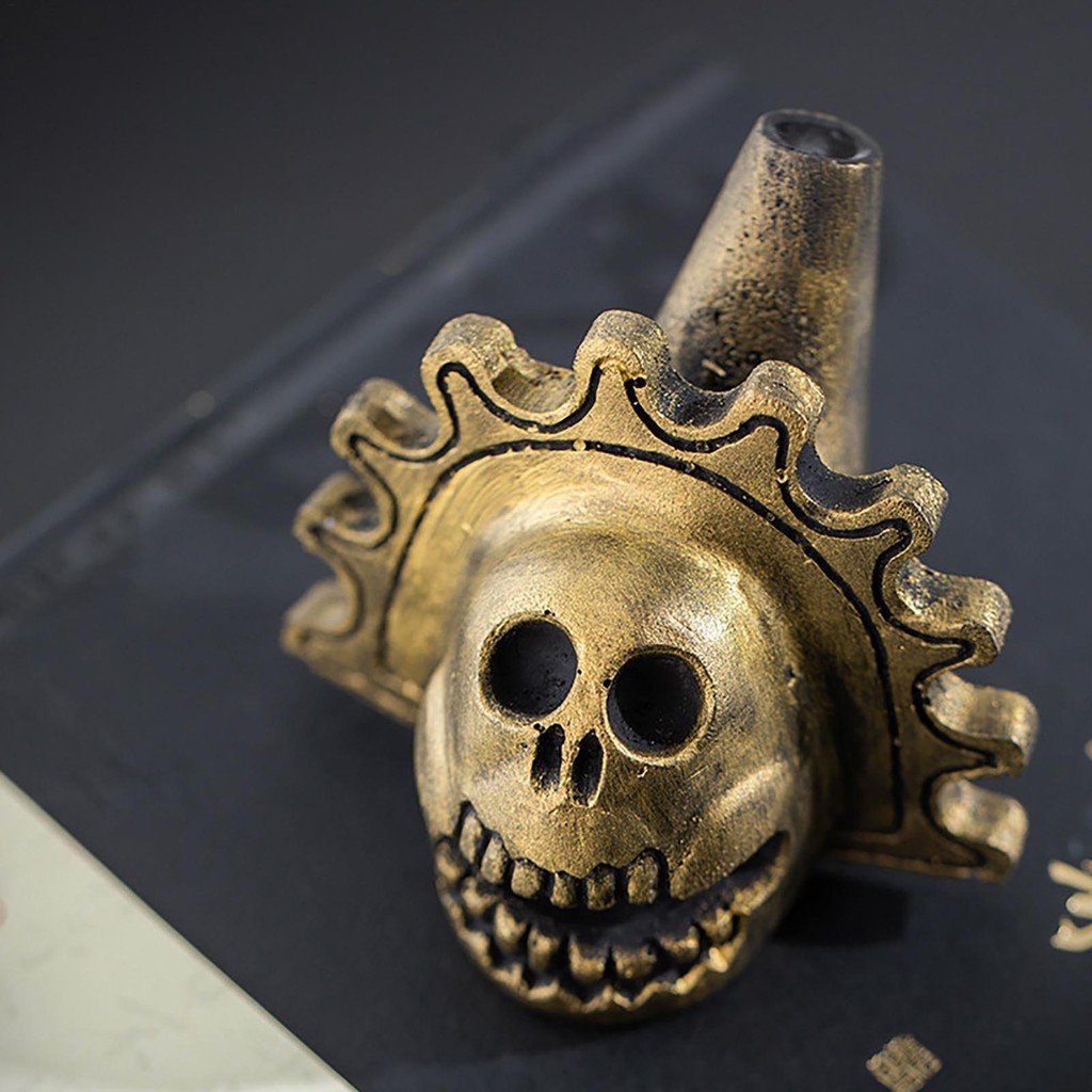 Aztec Death Whistle Loud Skull Spooky Aztec Screaming Whistle with ...