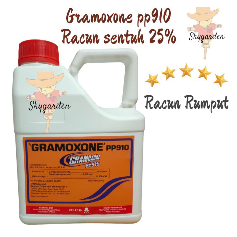 Racun sentuh 25% (4L)Rumput Lalang Rumpai Sambau/CEPAT MATI/Ready stock ...