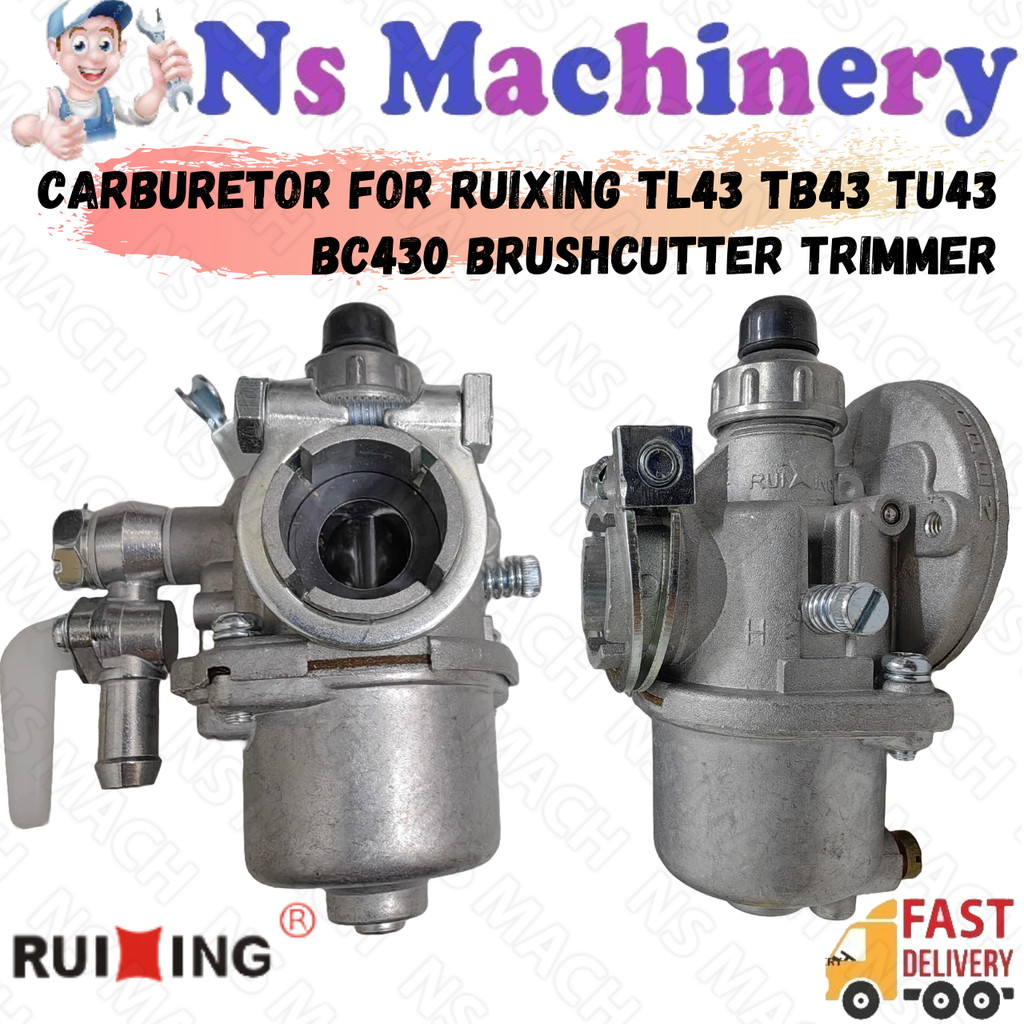 Original RuiXing Carburetor Mesin Rumput Tb43 TL43 Tu43 Brush Cutter ...