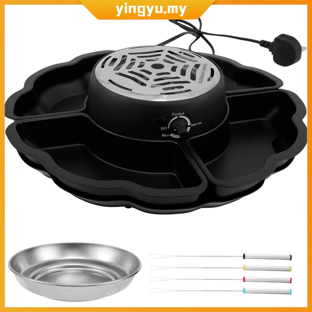 2 in 1 Electric Smores Maker Tabletop Indoor Electric Marshmallow ...