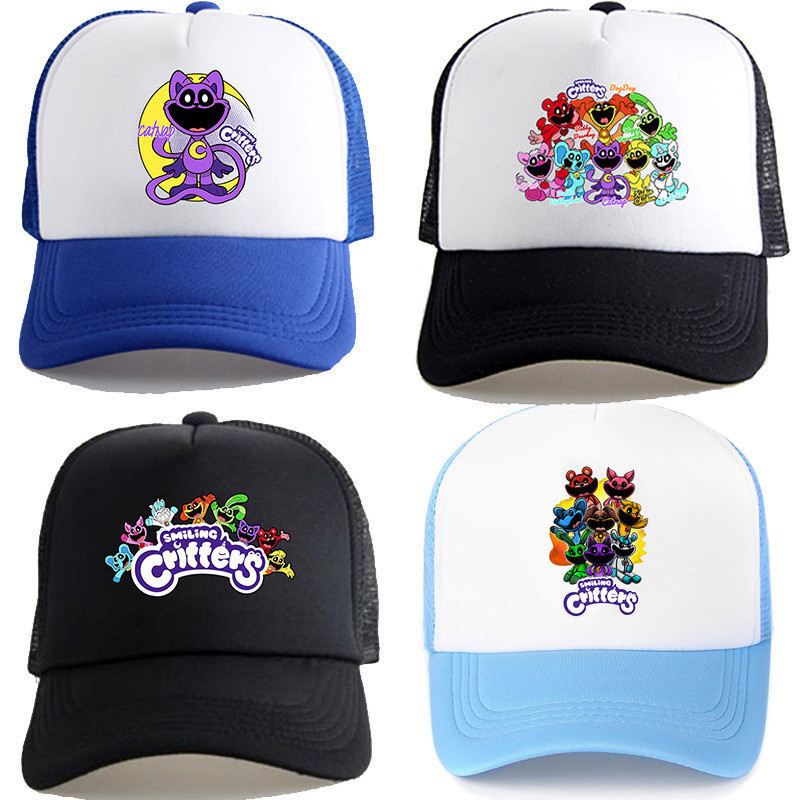 Catnap poppy playtime 3 smiling critters hat Student baseball net cap ...