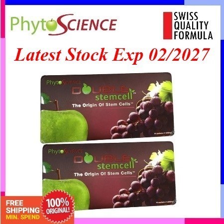 🌸PROMO🌸 2 Packs Double Stemcell Anti Aging PhytoScience 2 Pack (28 Sachets) Exp 02/2027🌸 READY ...