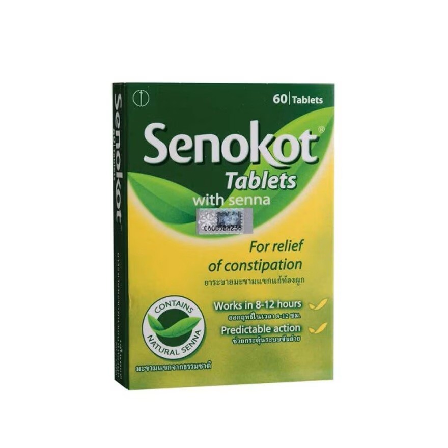 Senokot Tablets With Senna 60's | Shopee Malaysia
