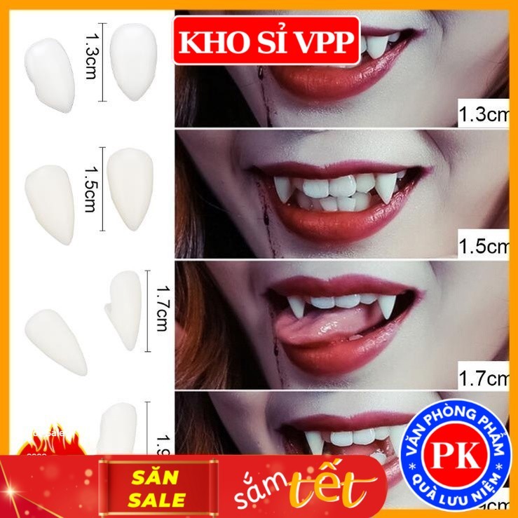 Fake fangs vampire werewolf Halloween costume for children and adults ...